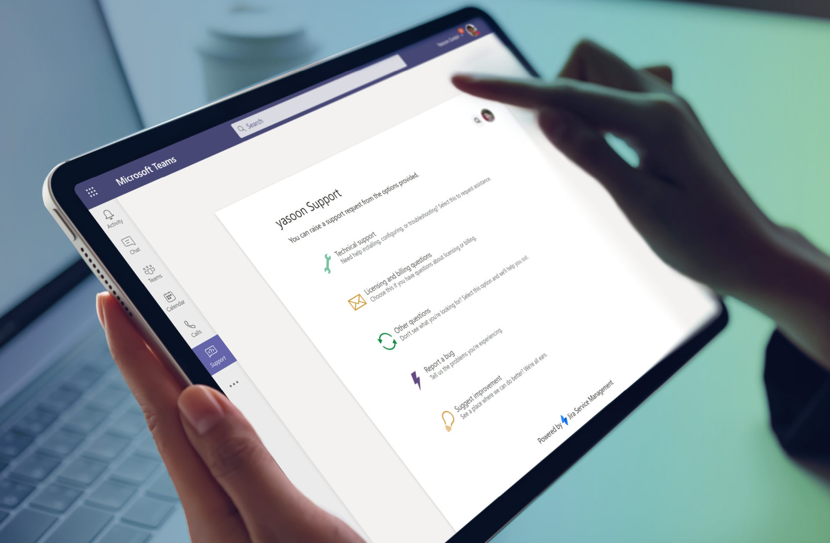 Conversational ticketing with Teams and JSM - yasoon Conversational ticketing with Teams and JSM - yasoon